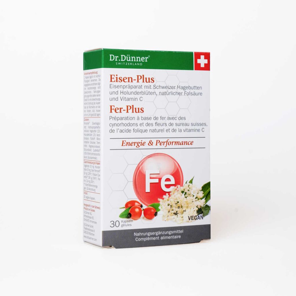 Iron-Plus Capsules - Dr.Dünner – Naturpräparate & Arzneimittel aus der ...